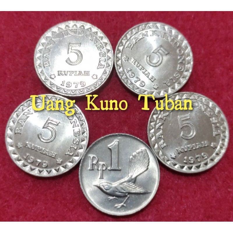 Jual Paket Mahar 21 Rupiah / 21 Perak Uang Kuno ( 5+5+5+5+1 ) | Shopee Indonesia