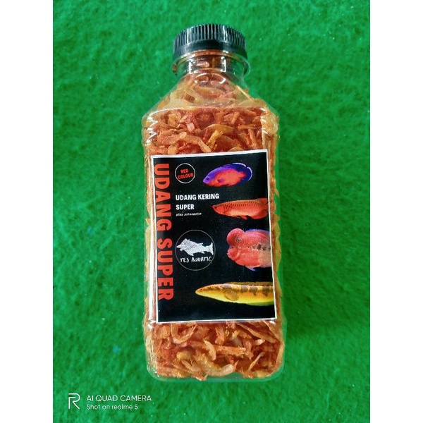 Jual Udang super red 50g.pakan ikan hias dan predator channa | Shopee ...