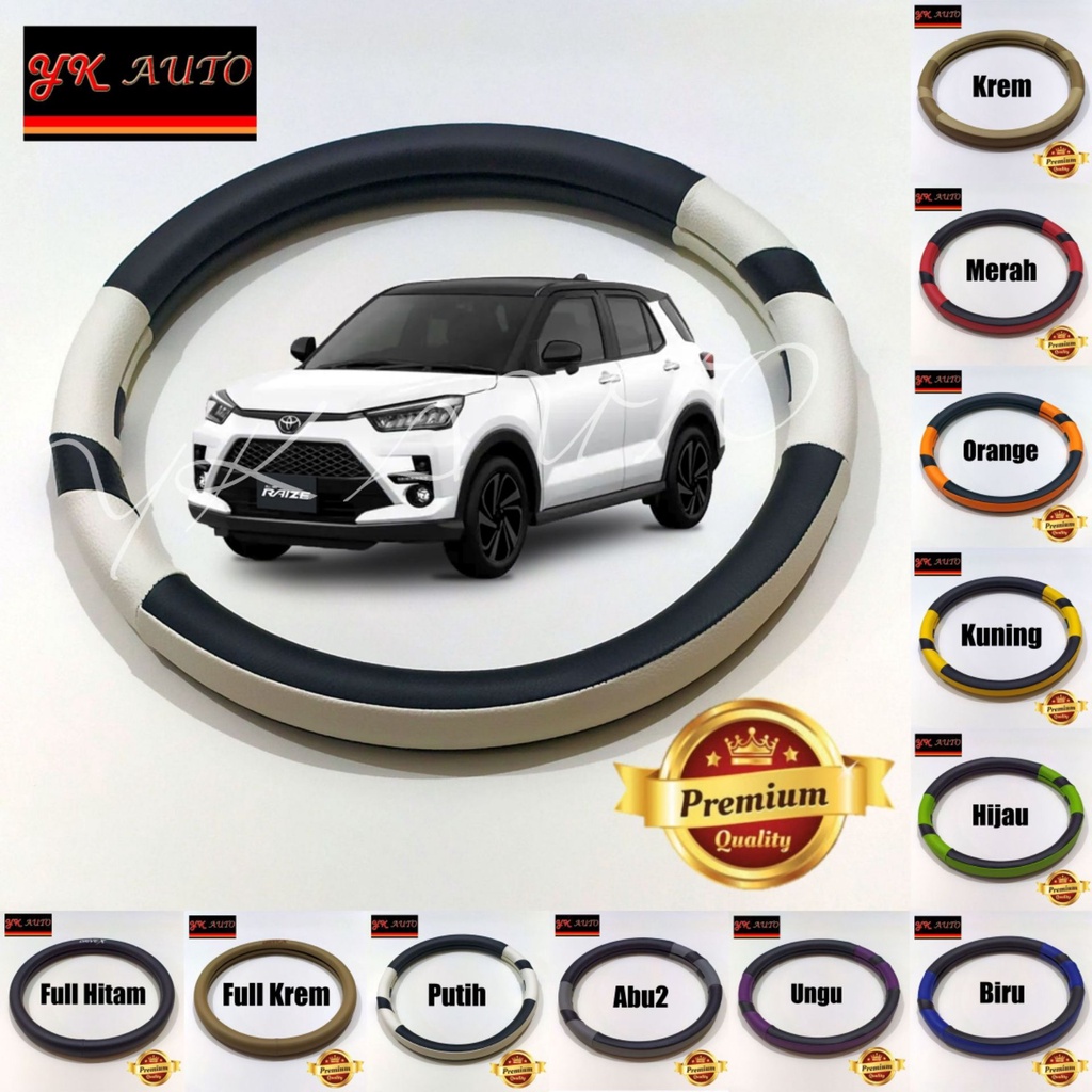Jual Cover Stir Toyota Raize Sarung Setir Raize GR Sport Cover Steer ...