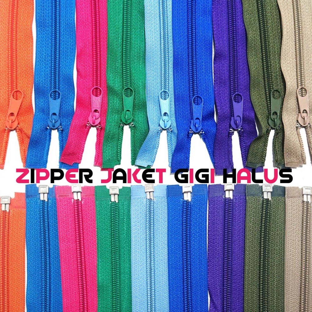 Jual RESLETING ZIPPER SLETING JAKET COIL 5 PANJANG 60 CM / 24 INCI ...