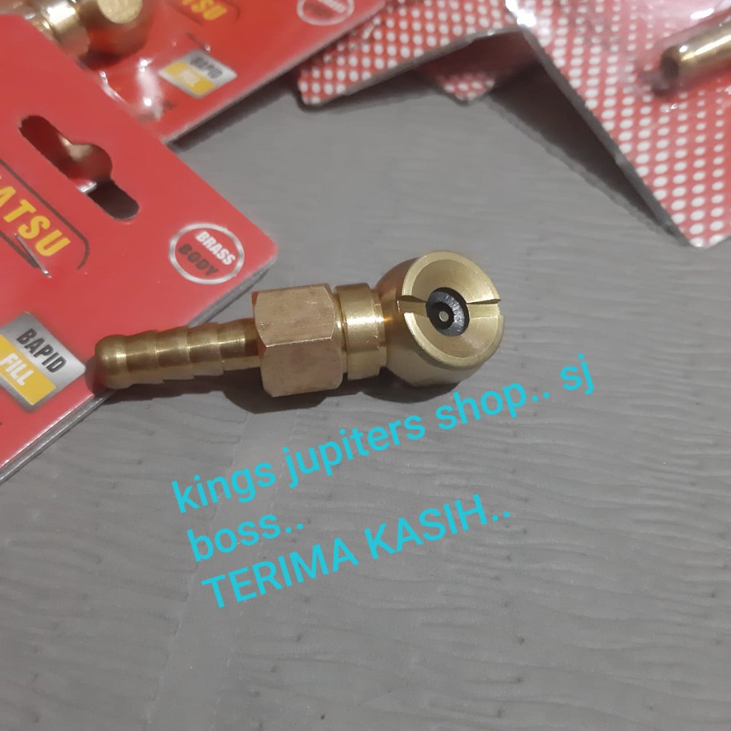 Jual Isi angin model keong kuningan TIRE CHUCK BRASS MATSU atau tire ...