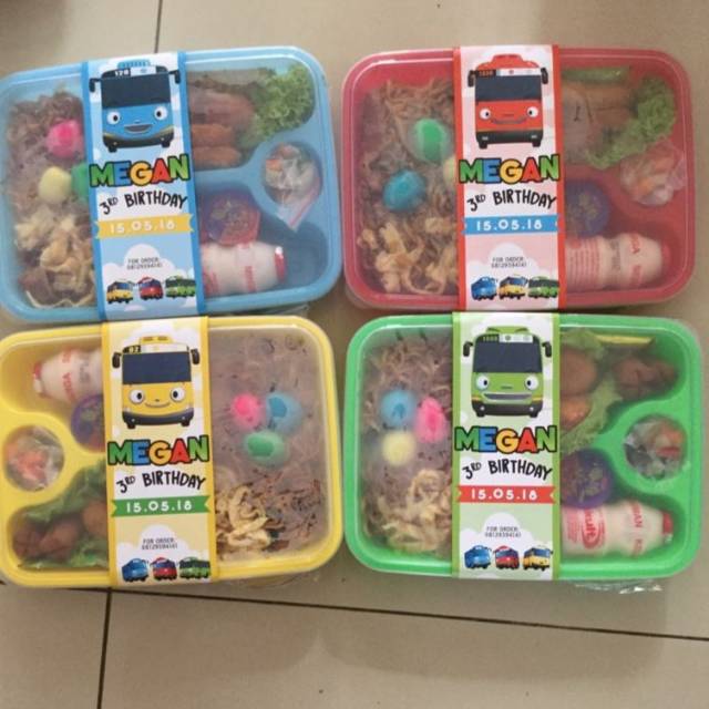 Jual Label for Bento Box (custom) | Shopee Indonesia