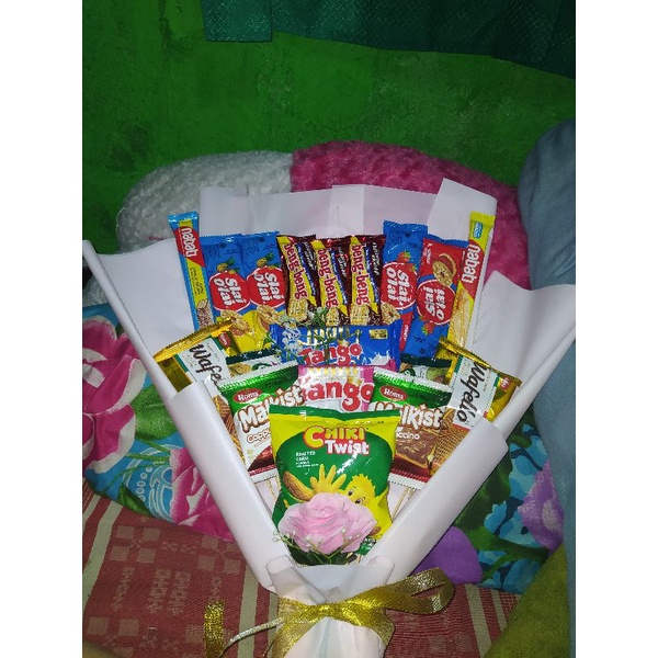 Jual Bouquet Bucket Snack Wisuda UlangTahun Anak | Shopee Indonesia