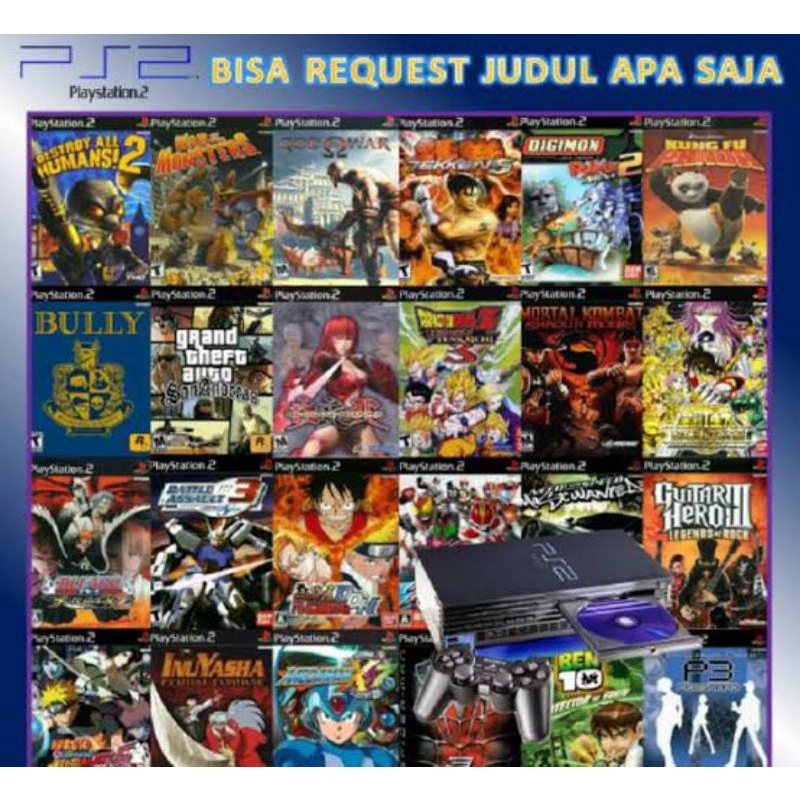 Jual Kaset Ps 2 Game Paket Bebas Pilih Judul Beli 10 gratis 2 (Judul ...