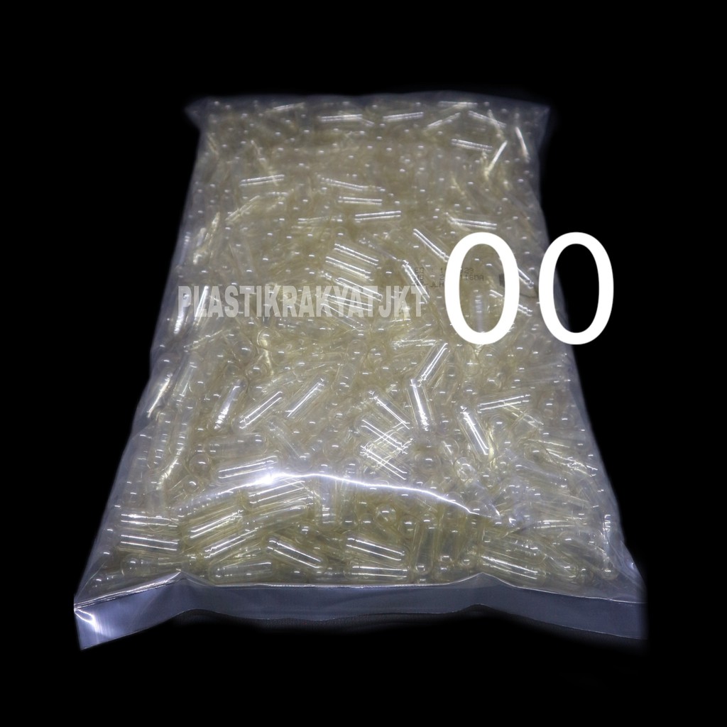 Jual Kapsul Kosong / Cangkang Kapsul ukuran 00 Natural / Transparan | Shopee Indonesia