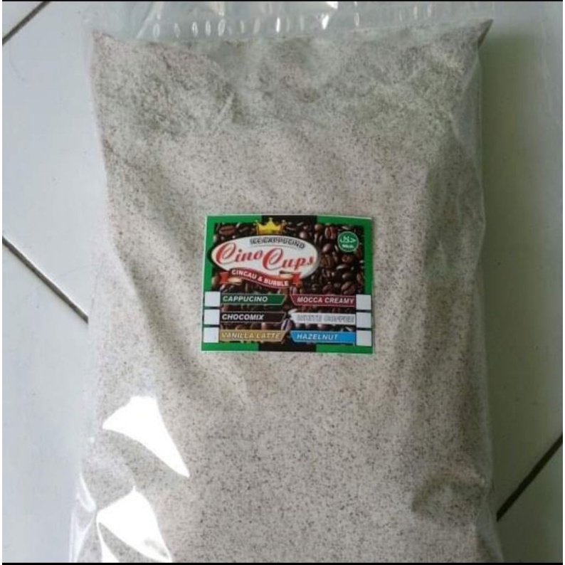 Jual Bubuk Minuman Cappucino Cincau CAPCIN 1kg / Boba / Bahan Susu ...