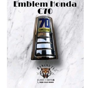 Jual Emblem panel dada logo motor honda c70 | Shopee Indonesia