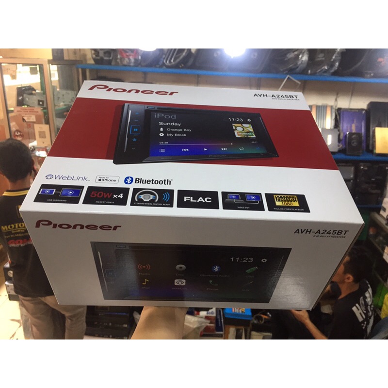 Jual Head unit Pioneer AVH-A245BT weblink Baru | Shopee Indonesia