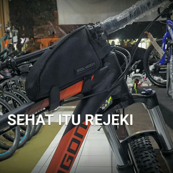 Jual TAS SEPEDA POLYGON | TOP TUBE BAG SEPEDA - WATERPROOF | Shopee ...