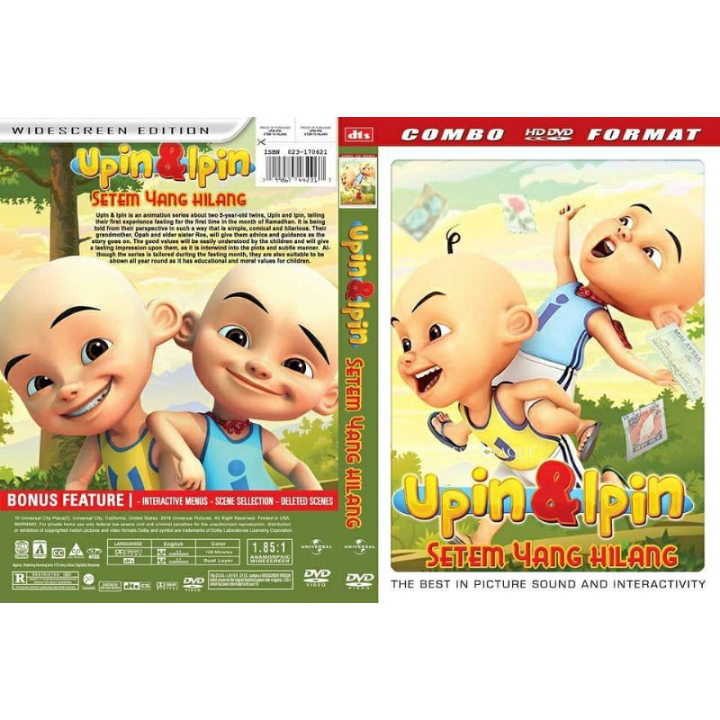 Jual dvd Upin Ipin Setem Yang Hilang {OD DTS R1} {Malaysia, Animation}. | Shopee Indonesia