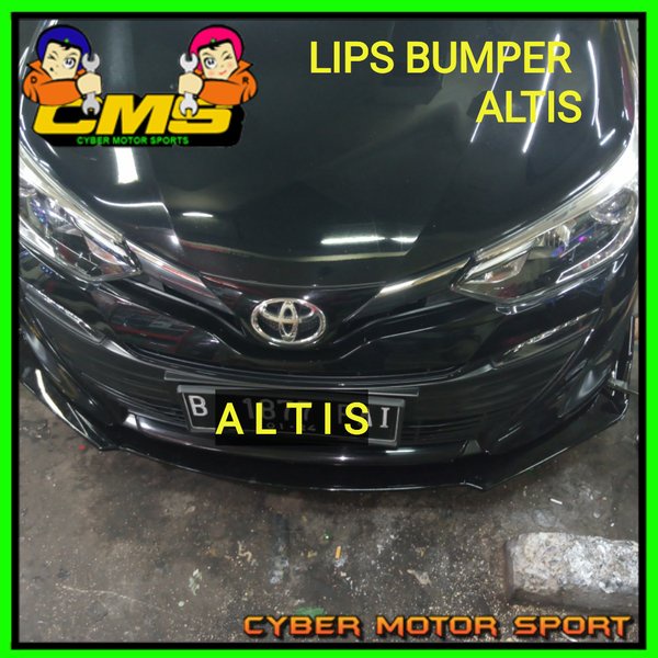 Jual Lips bumper depan toyota corolla altis. lips bumper universal ...