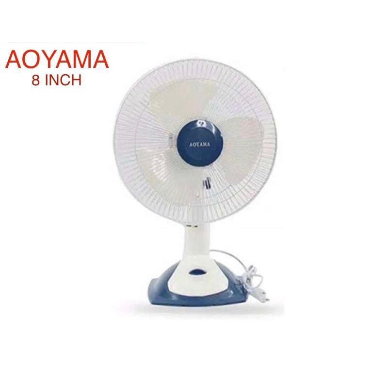 Jual DESKFAN DESK FAN KIPAS ANGIN DUDUK MEJA AOYAMA 8inch 8in SWING KIRI KANAN | Shopee Indonesia