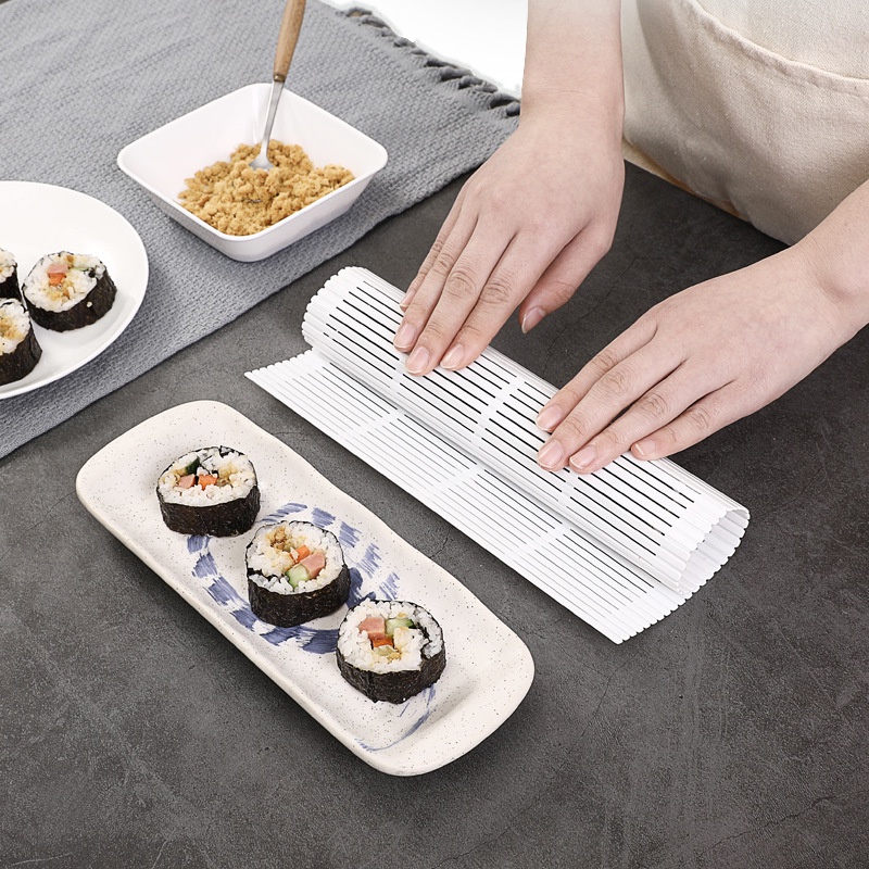 Jual Sushi Roller Maker Mat Seaweed Alat Penggulung Sushi Plastik ...