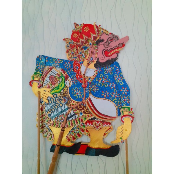 Jual Wayang Kulit Narada Standar Dalang/ Wayang Kulit Kebumen | Shopee ...