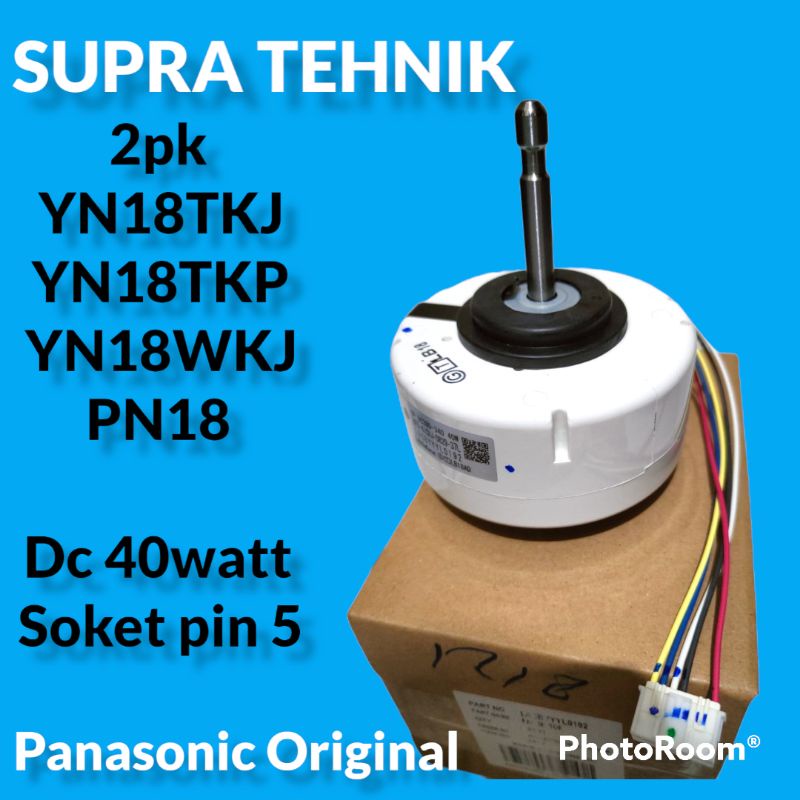 Jual FAN MOTOR INDOOR AC PANASONIC 2PK DC ORIGINAL | Shopee Indonesia
