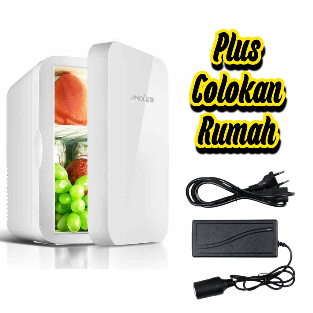 Jual Kulkas Skincare Mini Fridge Kulkas Freezer Portable 8L Kulkas Mini ...