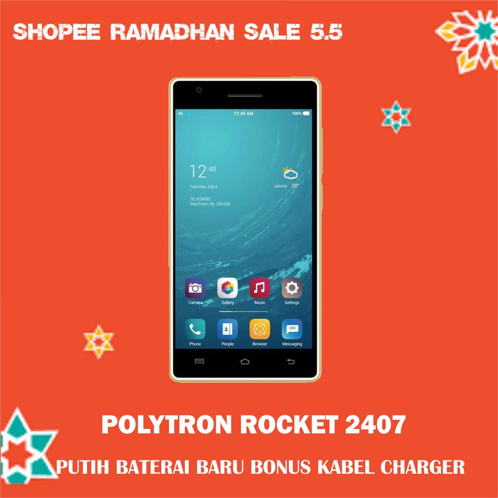 Jual POLYTRON ROCKET 2407/Polytron 2507 Speaker HP /Bisa WA,BBM,FB Hp ...