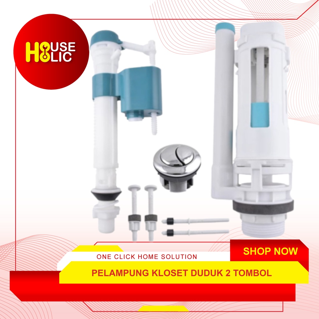 Jual Pelampung Air Closet Monoblok Dual Flush Tombol Isi Alat Kloset ...