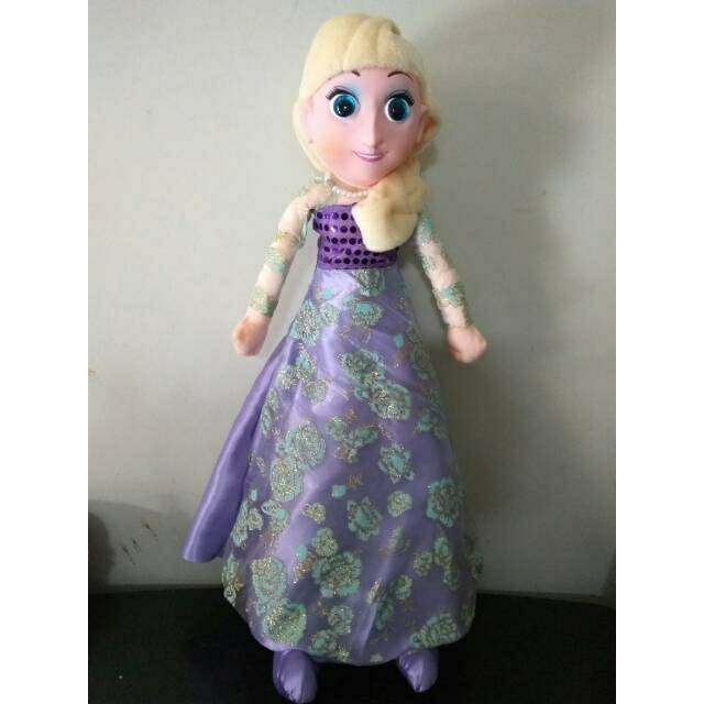 Jual Boneka bentuk Elsa Frozen (muka karet) princess | Shopee Indonesia