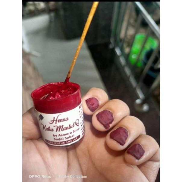 Jual Henna kuku mantulQu/pacci/pewarna kuku sah di pakai sholat ...