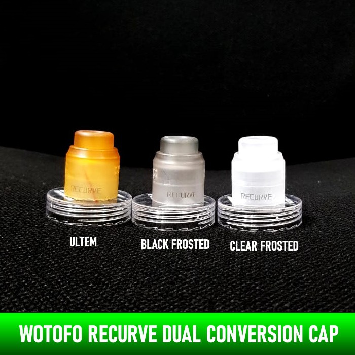 Jual Wotofo Recurve RDA 24 MM Conversion Cap - JAMIN OTEN | Shopee ...
