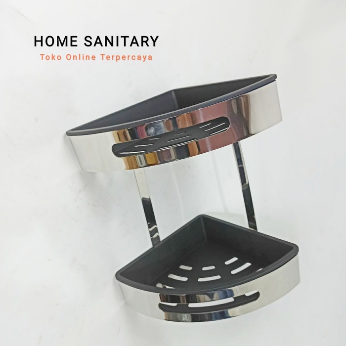 Jual Rak Sabun Stainless Kamar Mandi/Rak Sabun Sudut Kamar Mandi ...