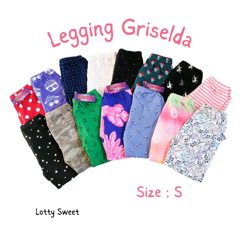 Jual Legging Griselda Anak Perempuan Girl Kids Motif (S) | Shopee Indonesia