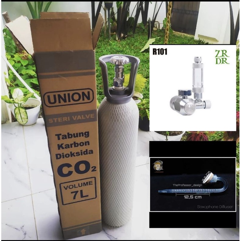 Jual Paket Tabung Co2 3KG Dan 5KG Fullset Murah Stabil All New | Shopee Indonesia