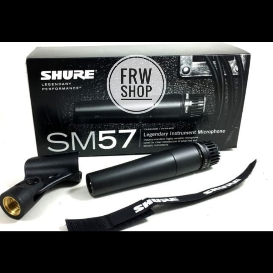 Jual MIC CONDENSOR SHURE SM57 / SM 57 ( ORIGINAL) | Shopee Indonesia