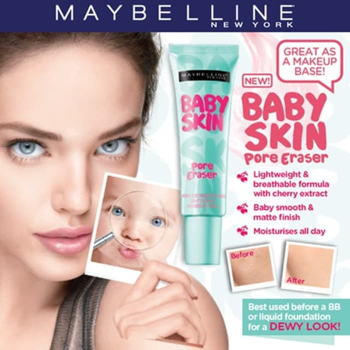 Jual Maybelline Baby Skin Pore Eraser Primer Original Maybeline ...