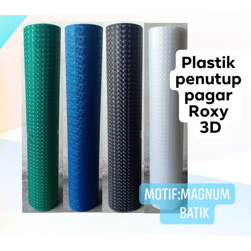 Jual Fiber pagar plastik penutup pagar 3D Roxysheet 0.55mm | Shopee ...