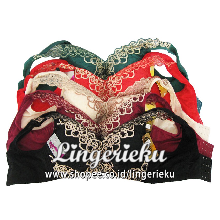 Jual Tally 848 BH Bra Push Up Penekan Lemak Busa Tebal Kait 4 Harga ...