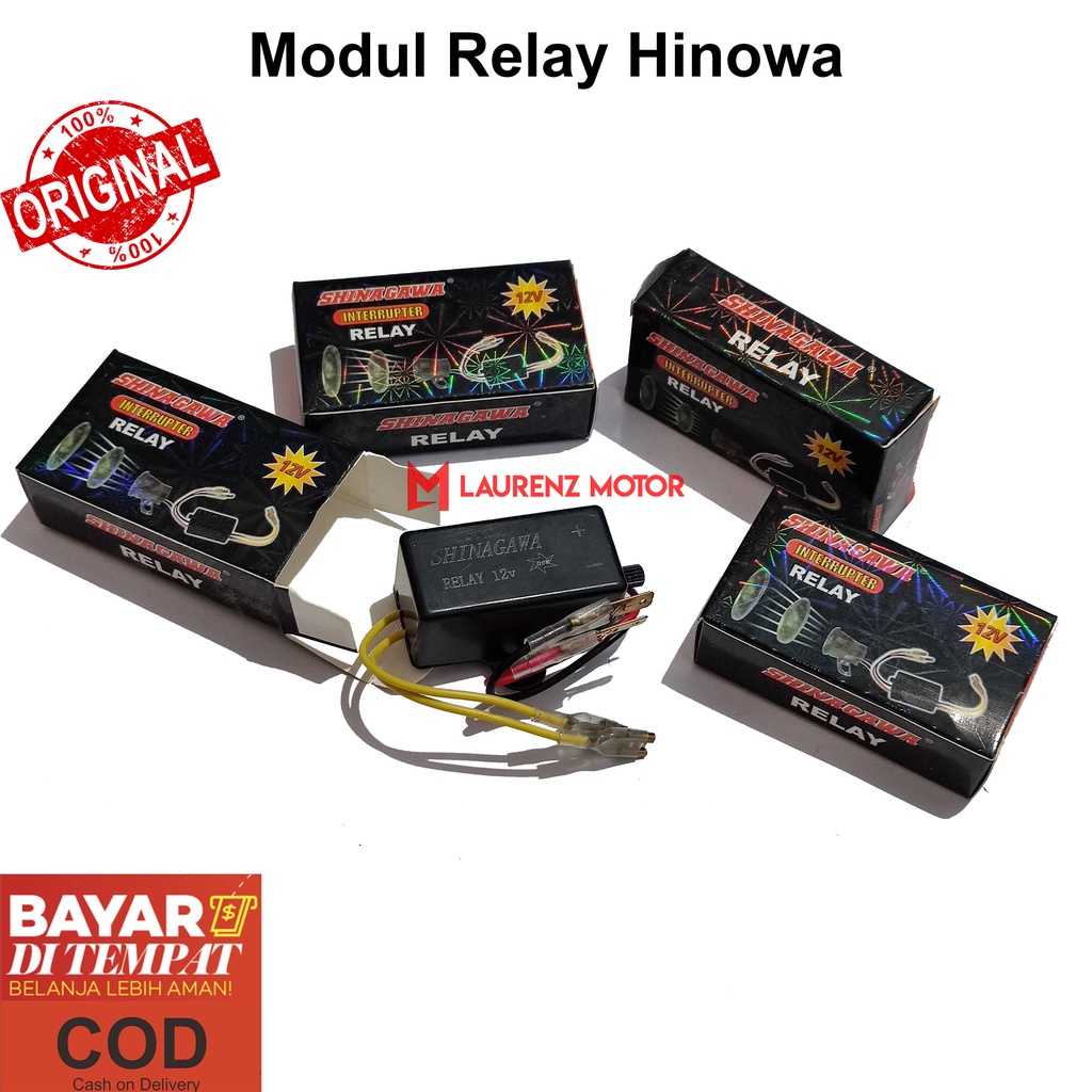 Jual Relay Klakson Motor Mobil 12V Hinowa Modul Suara Putus Putus ...