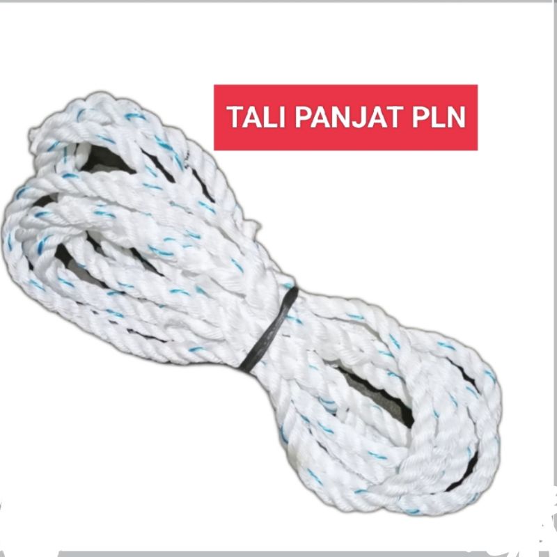 Jual Tali panjat PLN /Tali panjat Nylon /Tali pengaman | Shopee Indonesia