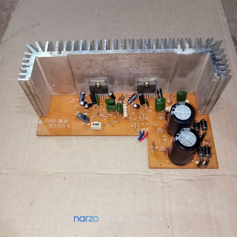 Jual Kit ampli stereo TDA7296 bekas normal 50watt x2 | Shopee Indonesia