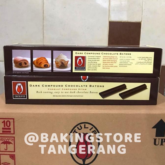 Jual Chocolate Sticks Batons Tulip Compound Sticks Stik Coklat Baton 1 ...