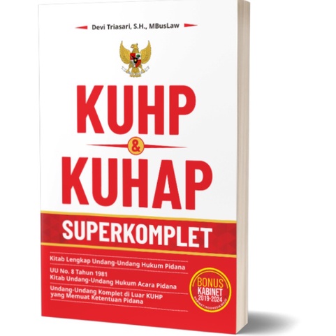 Jual BUKU HUKUM / Kuhp & Kuhap Superkomplet / ORIGINAL | Shopee Indonesia