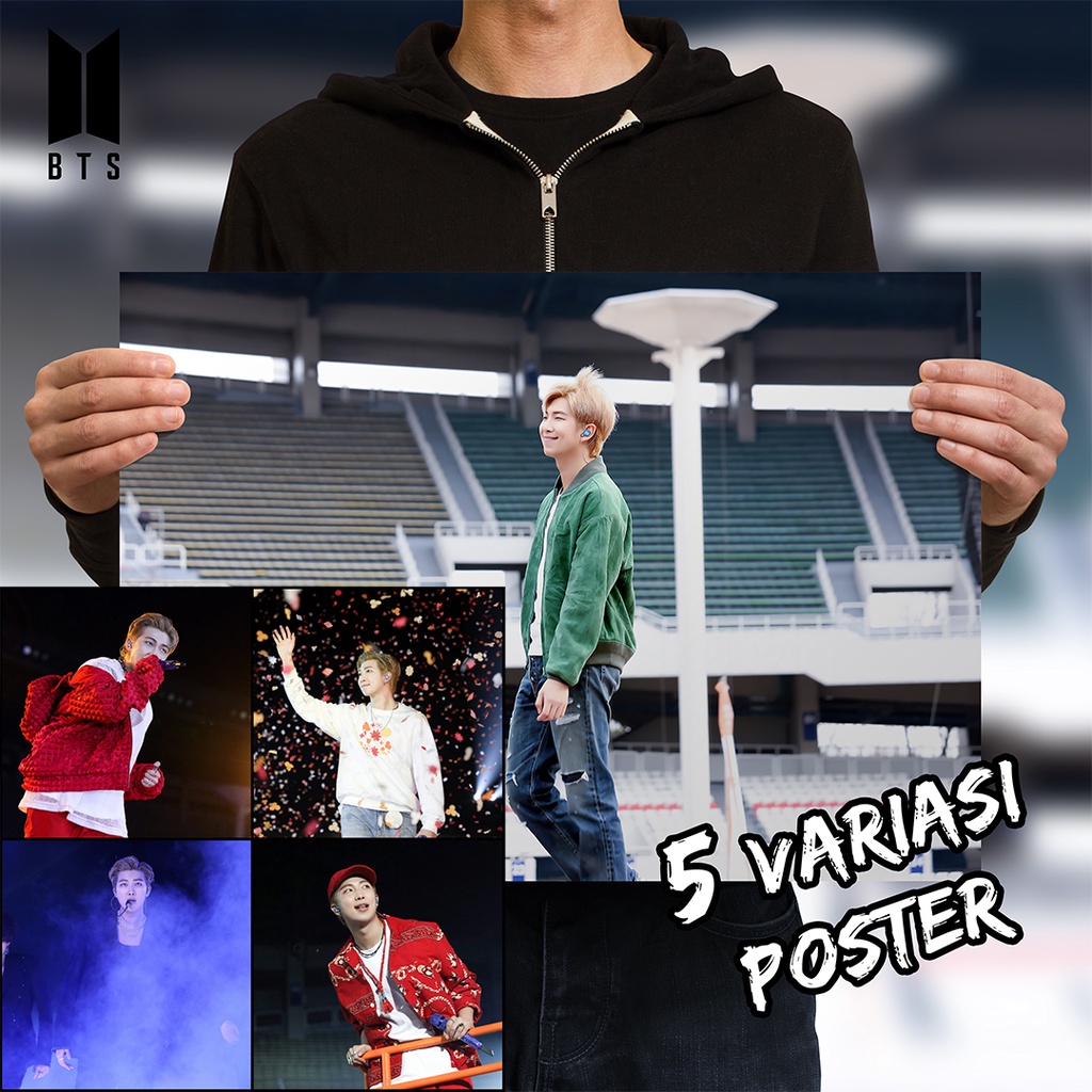 Jual Poster BTS RM - PTD ON STAGE SEOUL Photo Sketch Size A3+ Ultra HD ...