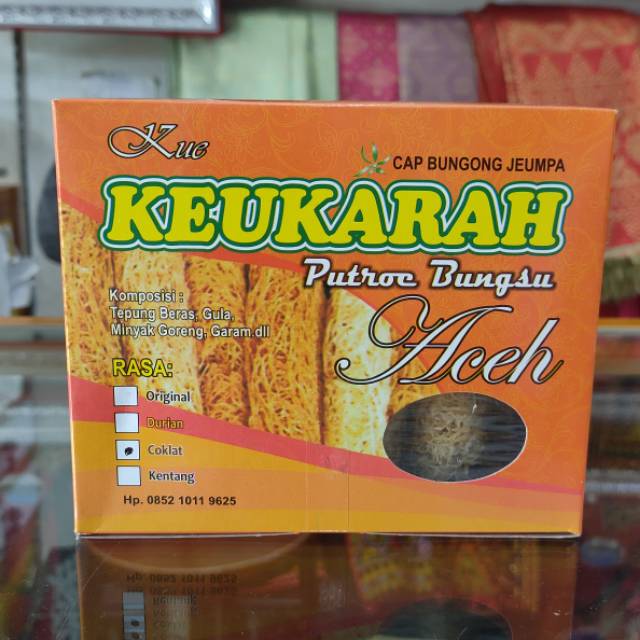 Jual KUEKARAH KHAS ACEH MAKANAN ACEH | Shopee Indonesia
