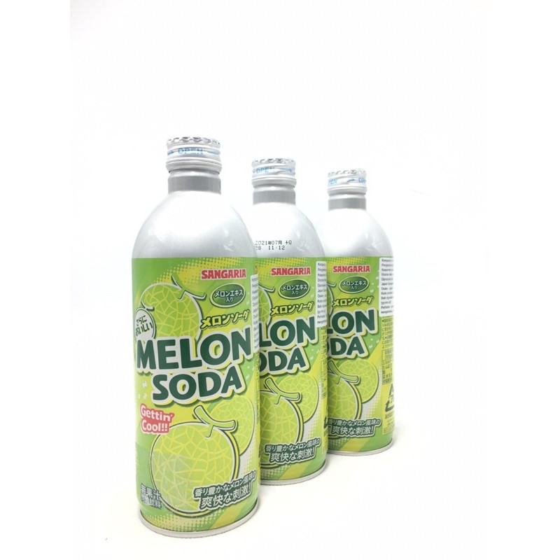 Jual Sangaria Ramune Bottle Melon Soda 500ml 3pc / minuman impor / soft drink jepang | Shopee ...