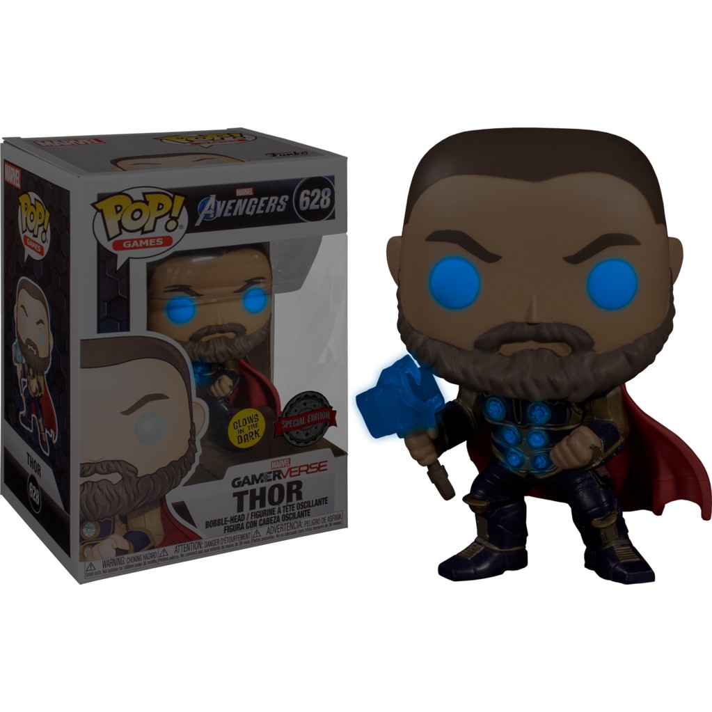 Jual Funko POP Marvel - GamerVerse - Avengers 2020 - Thor Glow in the ...