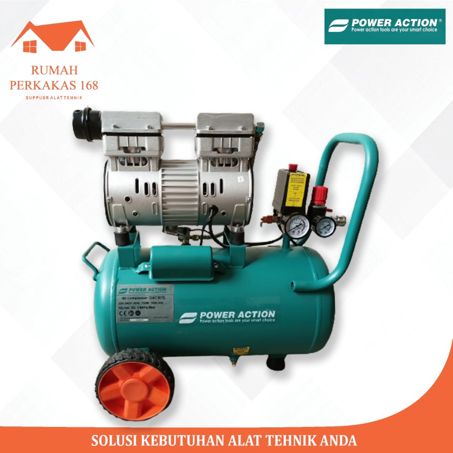 Jual KOMPRESOR OILES 1HP 30LITER POWER ACTION | Shopee Indonesia