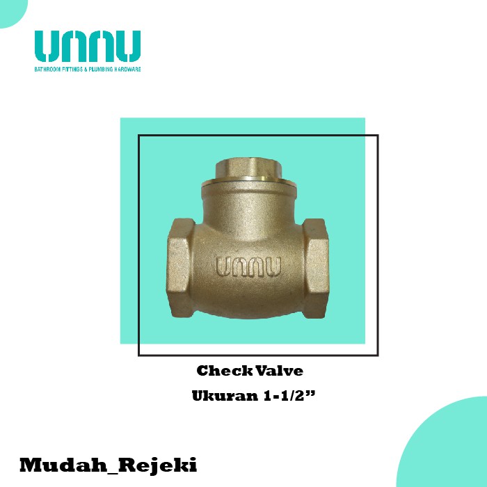 Jual Check Valve Ukuran 1-1/2" (Unnu) | Shopee Indonesia