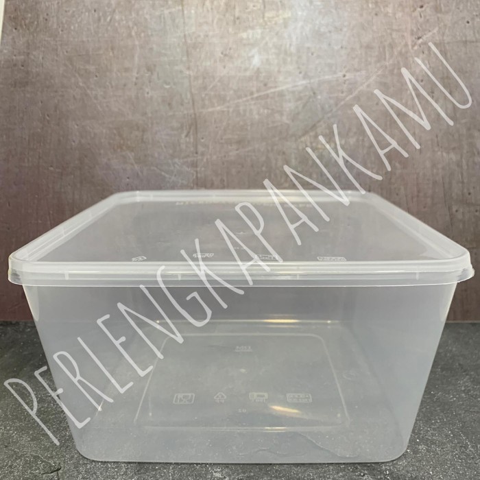 Jual Dde2011r Kotak Makan Plastik Thinwall Food Container 3000ml Kotak