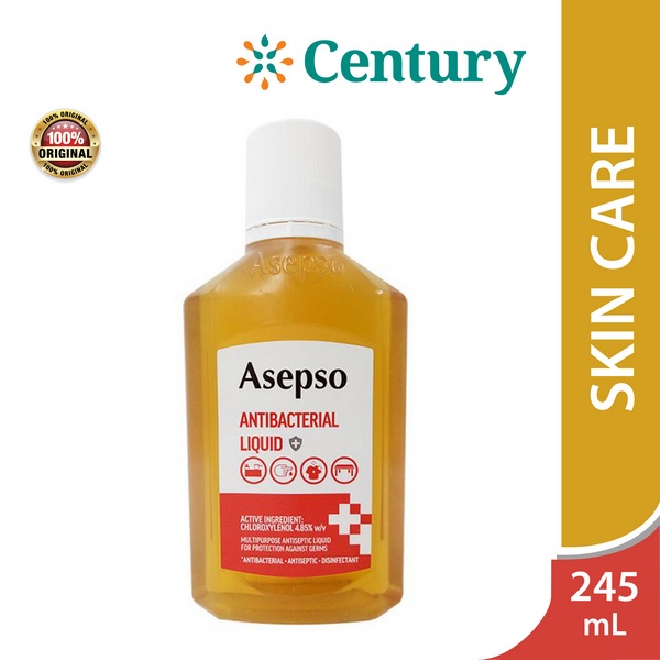 Jual Asepso Antibacterial Liquid 245ML / Sabun Cair | Shopee Indonesia