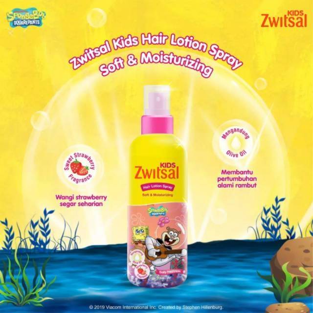 Jual Zwitsal Kids Hair Lotion Perawatan Rambut Anak Laki-Laki dan ...