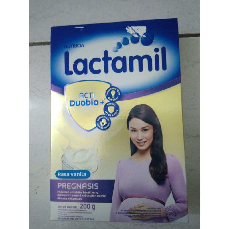 Jual lactamil pregnasis vanila coklat 200 gram | Shopee Indonesia