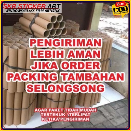 Jual PACKING SELONGSONG PENGAMAN STICKER KACA KACA FILM STIKER WALLPAPER / PENGAMAN SELONGSONG ...