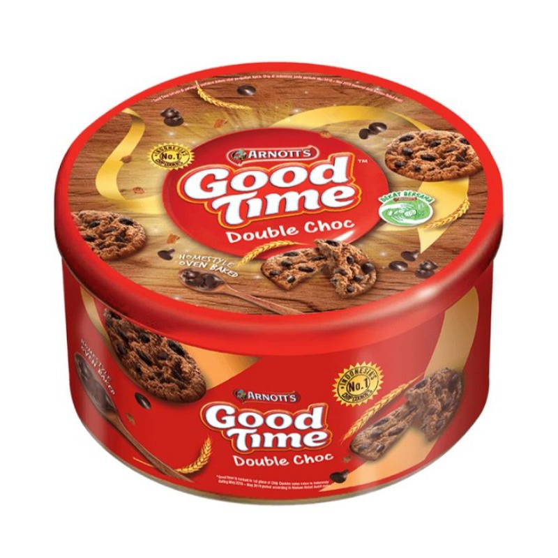 Jual GOOD TIME Assorted Cookies 149g - biskuit choco chips - biskuit ...