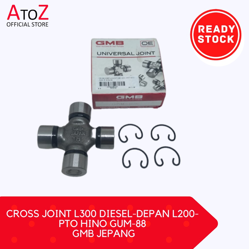 Jual CROSS JOINT L300 DIESEL-DEPAN L200-PTO HINO GUM-88 GMB JEPANG ...